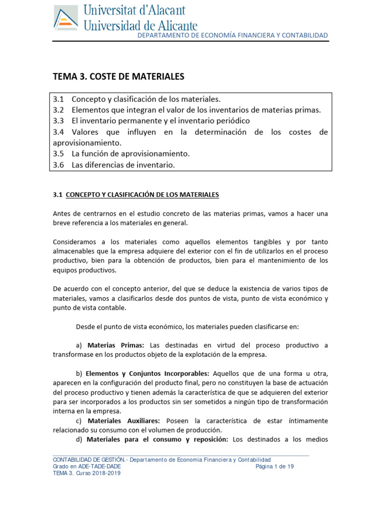 Tema 3 C.gestion (2018-2019) | PDF