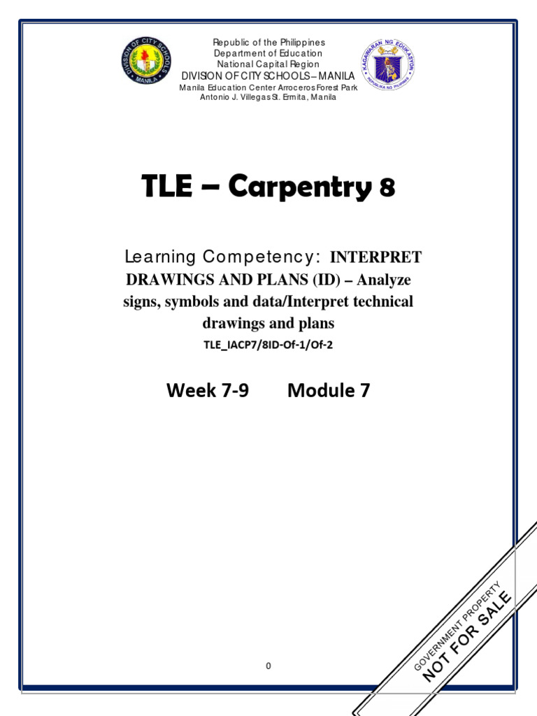 CARPENTRY 8 - Q1 - W7-W9 - Mod7 | PDF
