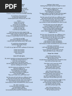 Confidence: Lyrics by Sanctus Real | PDF