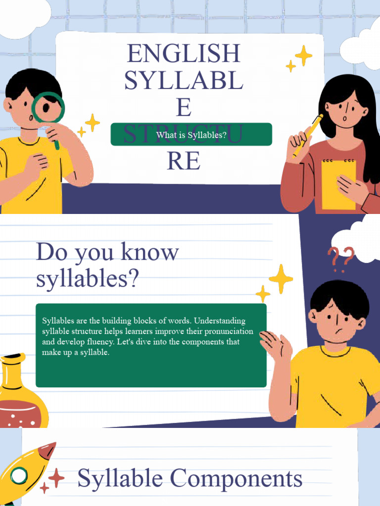GROUP 7 (English Syllable Structure | PDF