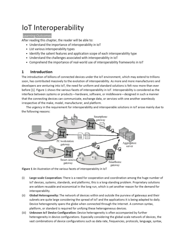 IoT Interoperability | PDF