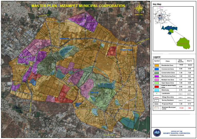 MASTER PLAN MAP ON GOOGLE MAPS-min | PDF