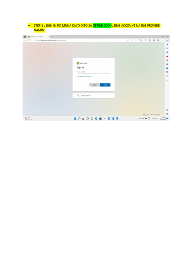 365 Instruction For Windows & Mac | PDF