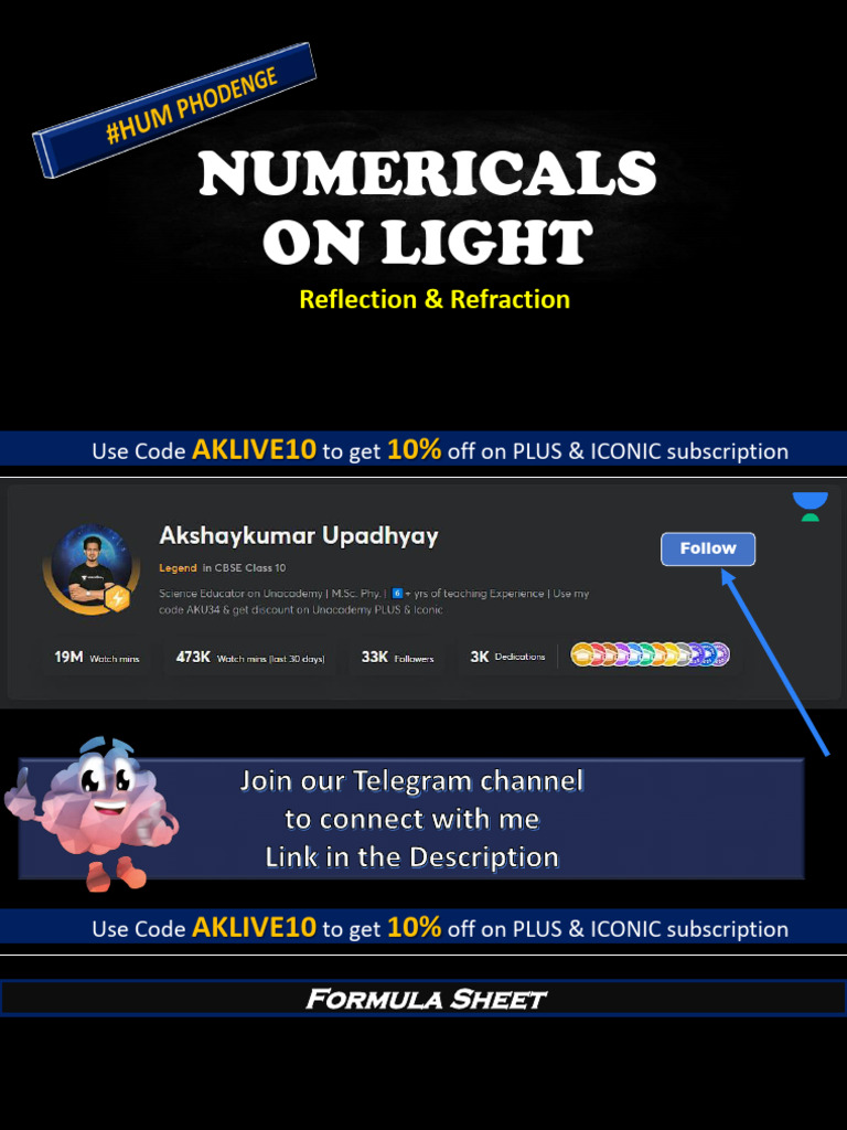 Light Numericals | PDF