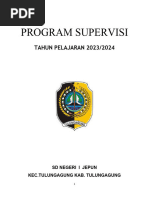 Program Supervisi Kepala Sekolah 2023-2024 | PDF | Seni