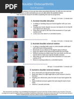 Rotator Cuff and Shoulder Conditioning Program - OrthoInfo - AAOS | PDF ...