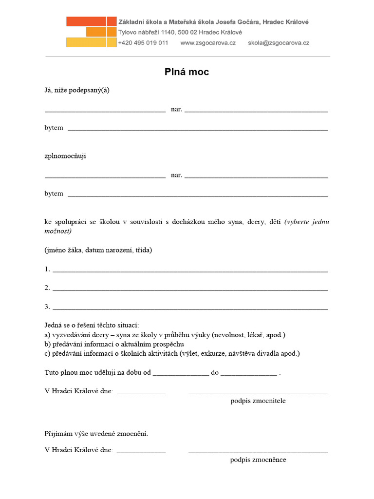 Plná Moc | PDF