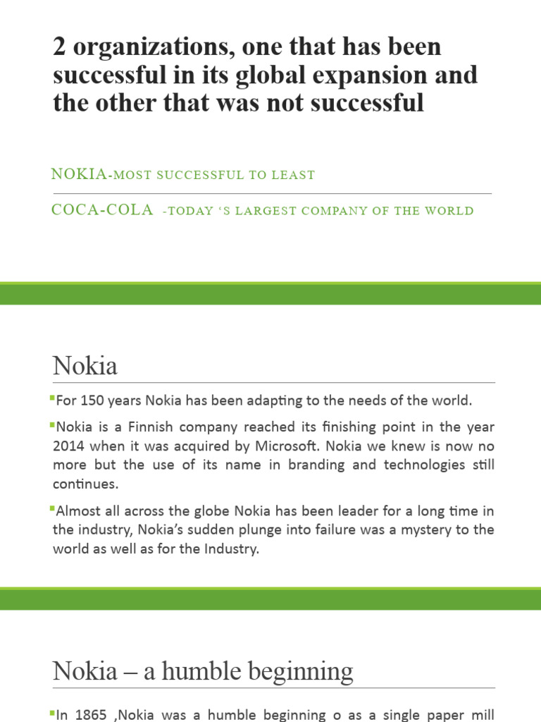 Ethics and Corporate Governance | PDF | Nokia | Coca Cola