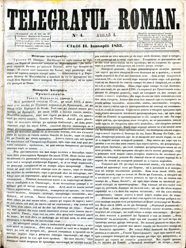 5 Telegraful Roman | PDF