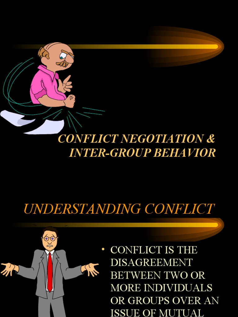 Conflict Negotiation | PDF | Negotiation | Bargaining