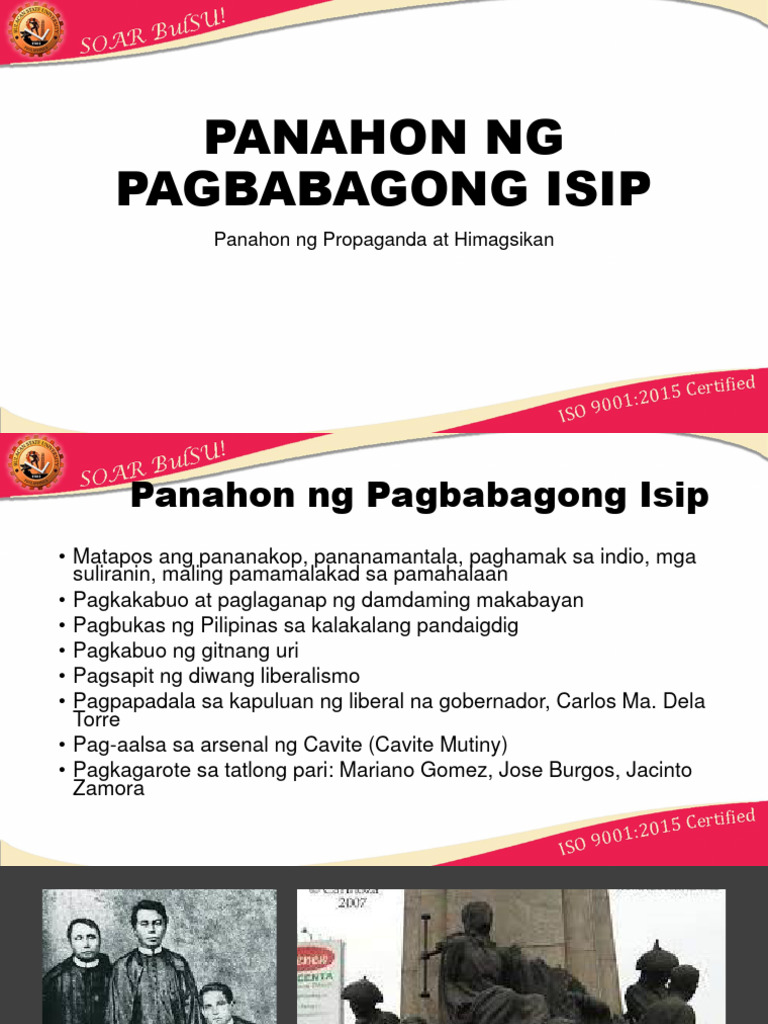Panahon NG Pagbabagong Isip 1 | PDF