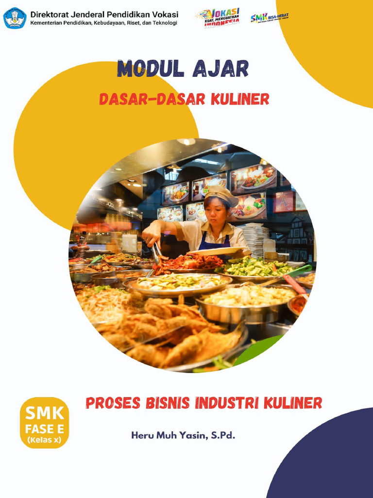 Modul Dasar Kuliner SMK | PDF | Karier & Perkembangan | Bisnis