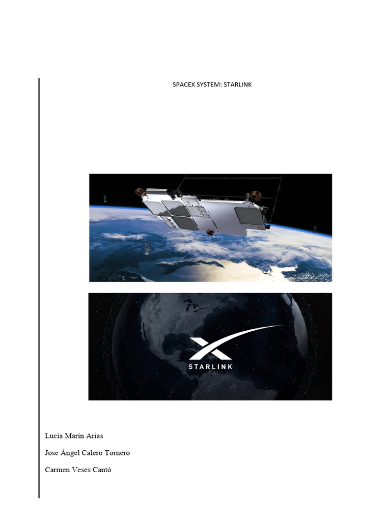 STARLINK | PDF | Satellite | Communications Satellite