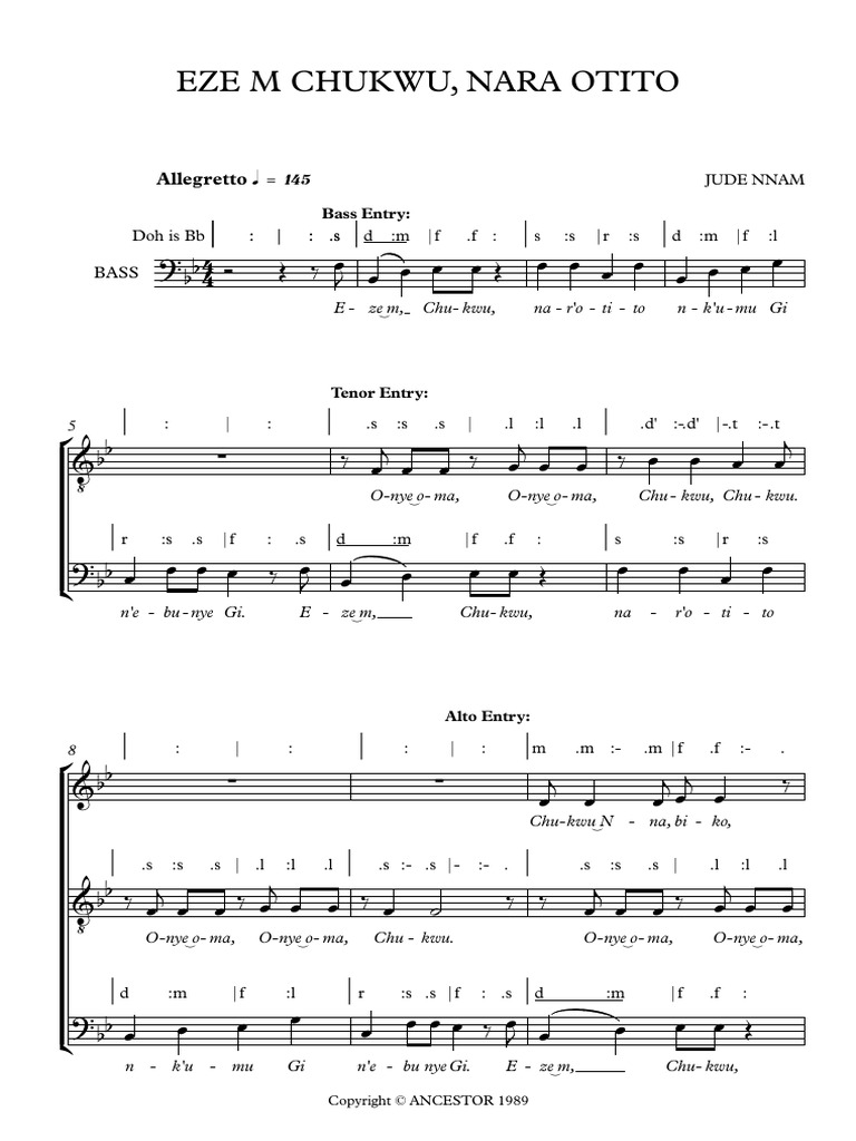 (Off) Eze M Chukwu, Nara Otito | PDF