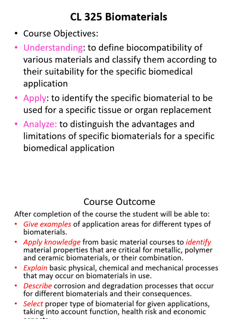 biomaterials Module1&2_Biomaterial | PDF