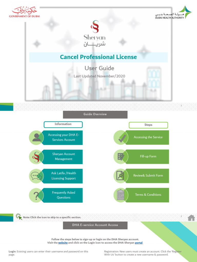 Cancel Professional License User Guide 20202022623336 | PDF
