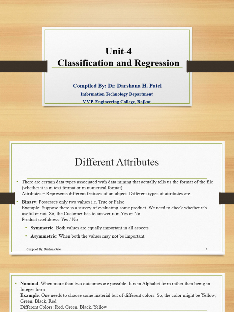 Unit-4 AML (1. Basics and K-NN) | PDF | Statistical Classification | Machine Learning