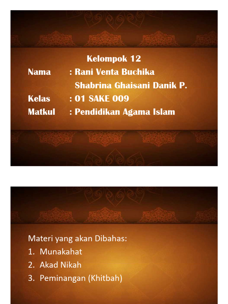 Tugas PPT Agama Islam Kelompok 12 | PDF