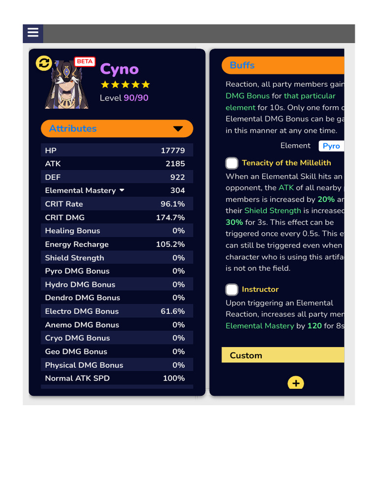 GI Damage Calculator | PDF