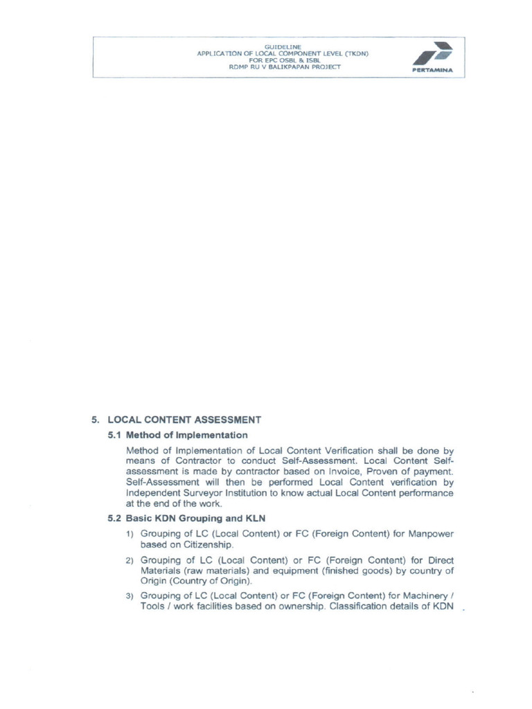 Guideline For Local Component Level | PDF