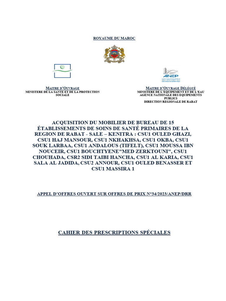 CPS - Ao - 34 - 2023 - Mobilier | PDF