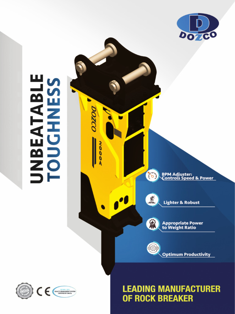 Rock Breaker Brochure | PDF