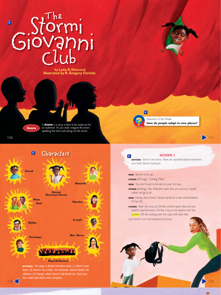 Stormi Giovanni's New School Journey | PDF | Scarecrow (Oz)