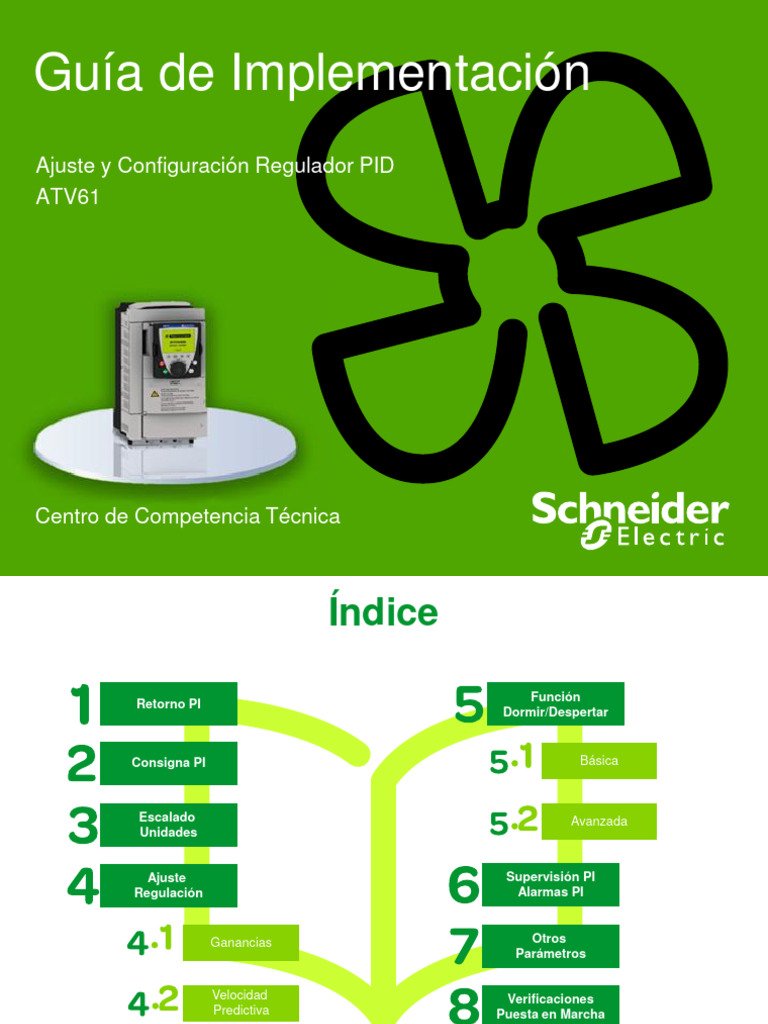 Ajuste y Configuracion Regulador PID en ATV61 | PDF