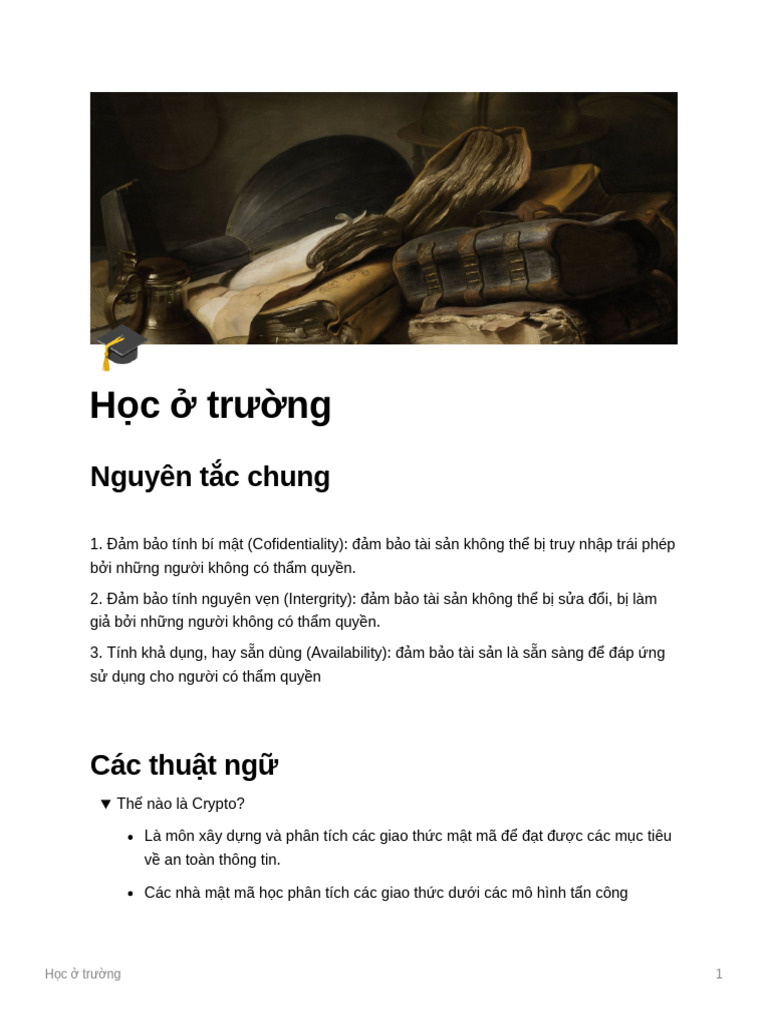 ATTT Final Knowledge | PDF