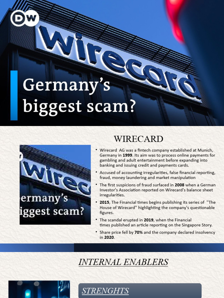 Wirecard Final Presentation | PDF | Finance & Money Management