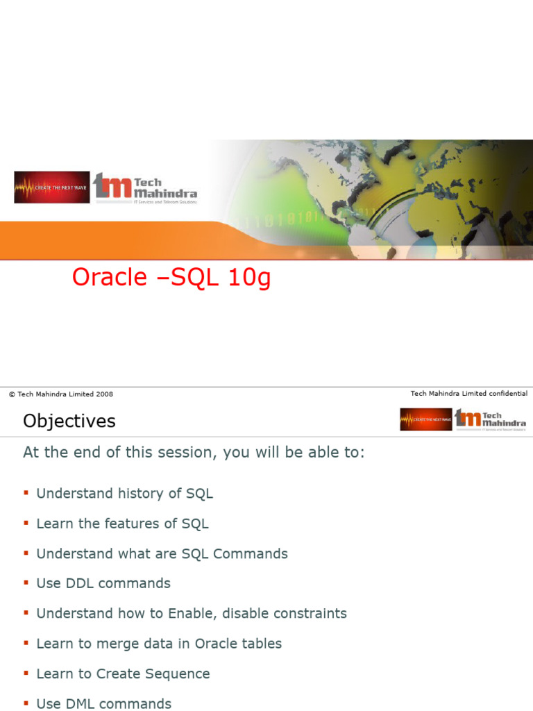 ITP SQL NCS Day1 02 | PDF