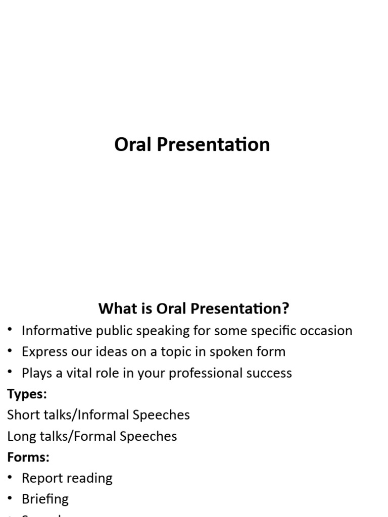 English Presentation | PDF | Public Speaking | Human Communication