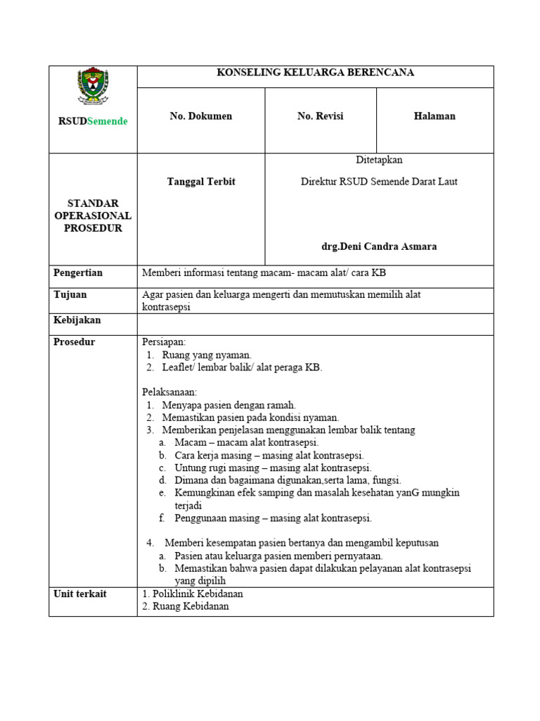 Konseling Keluarga Berencana Pdf