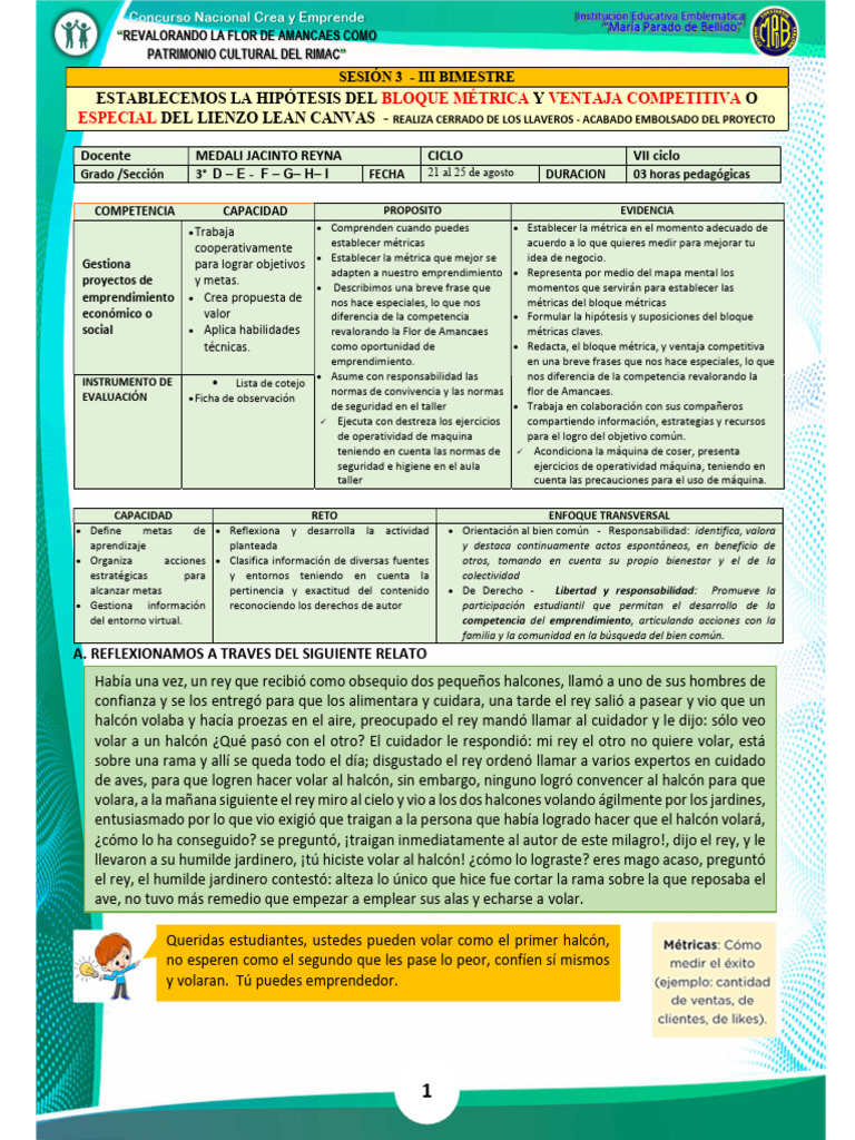 Ficha de Actividad 3 - III Bimestre - Ept 2° | PDF