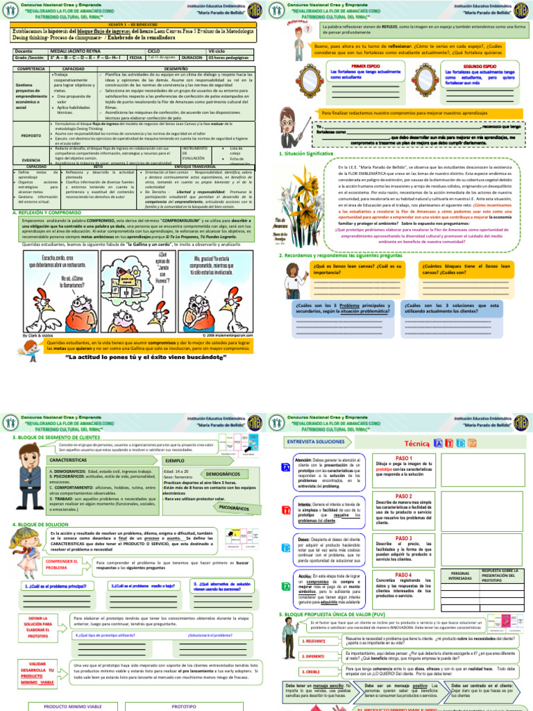 Ficha de Actividad 1 - III Bimestre - Ept 3° | PDF