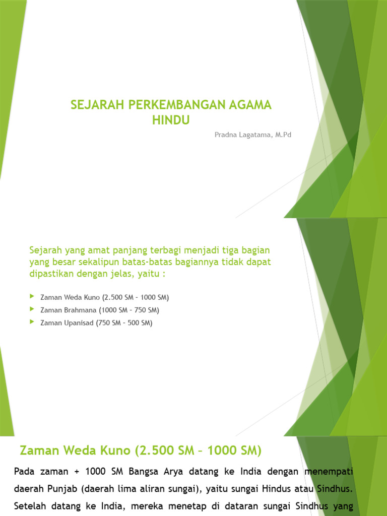 Sejarah Perkembangan Agama Hindu | PDF