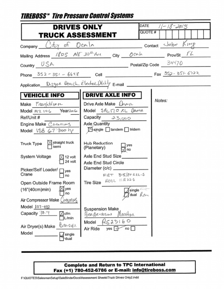 Tire Boss | PDF