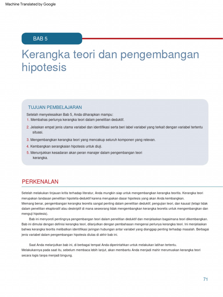 Theoretical Framework and Hypothesis Development | PDF