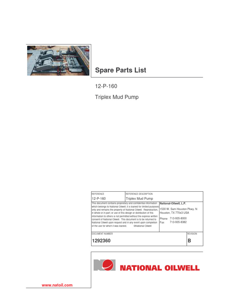 12-P-160 RSP Revb | PDF