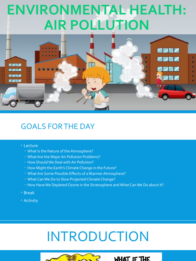 WEEK 10-Air Pollution | PDF