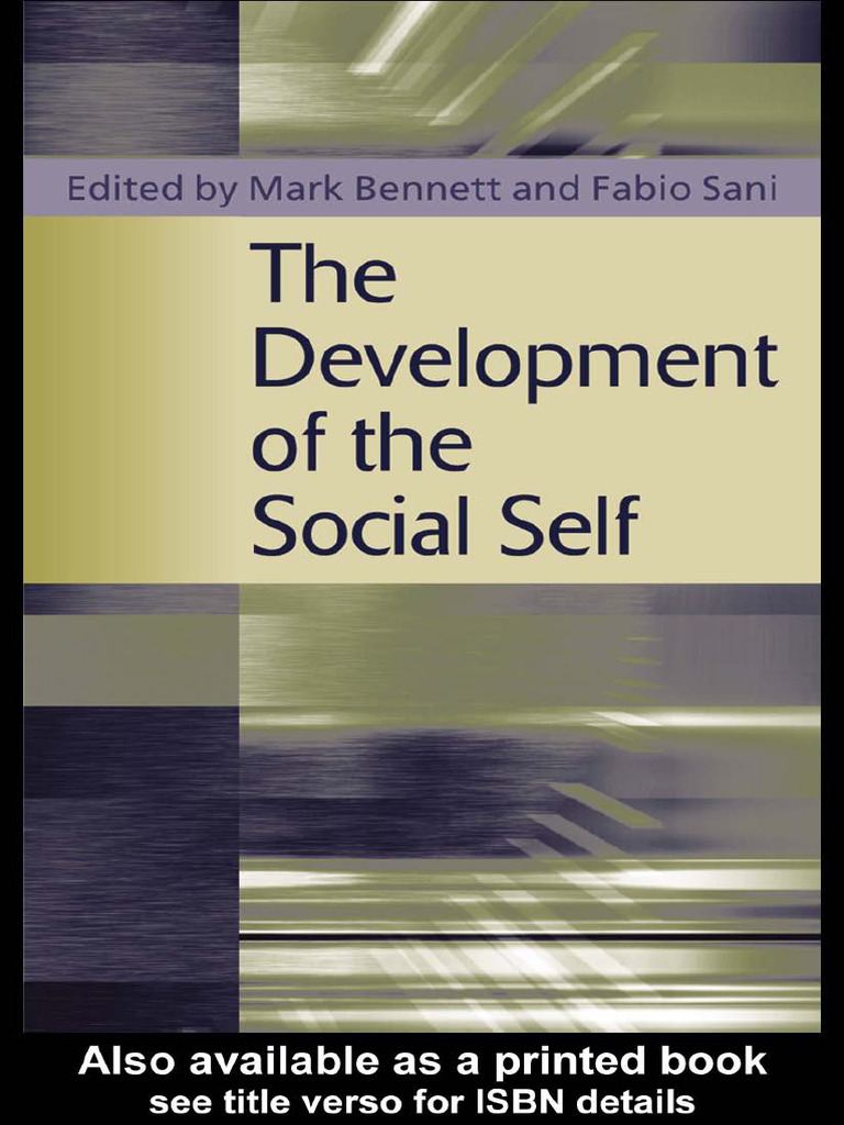 Tips The Development of The Social Self | PDF | Identity (Social ...