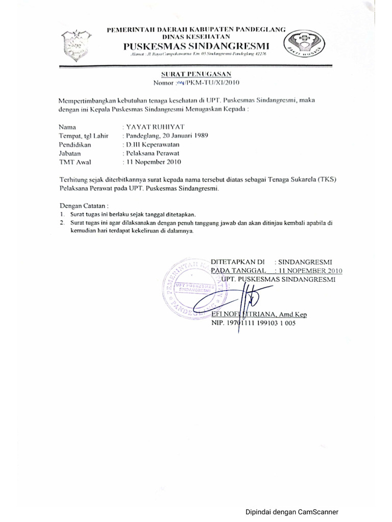 SK TKS Yayat 2010 New | PDF