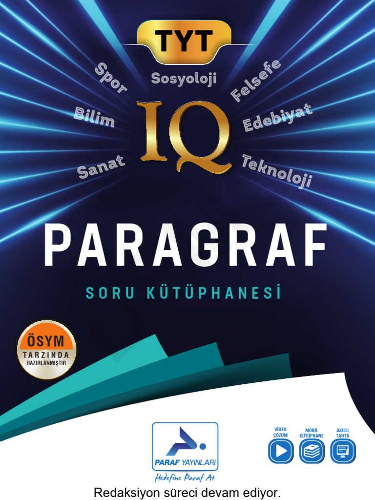 Paraf Tyt Iq Paragraf Soru Kutuphanesi | PDF
