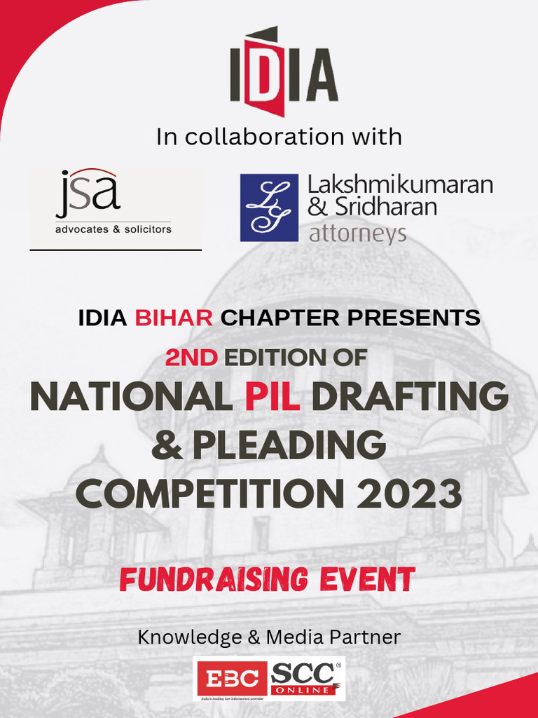 NATIONAL PIL DRAFTING & PLEADING COMPETITION,2023 (1) | PDF
