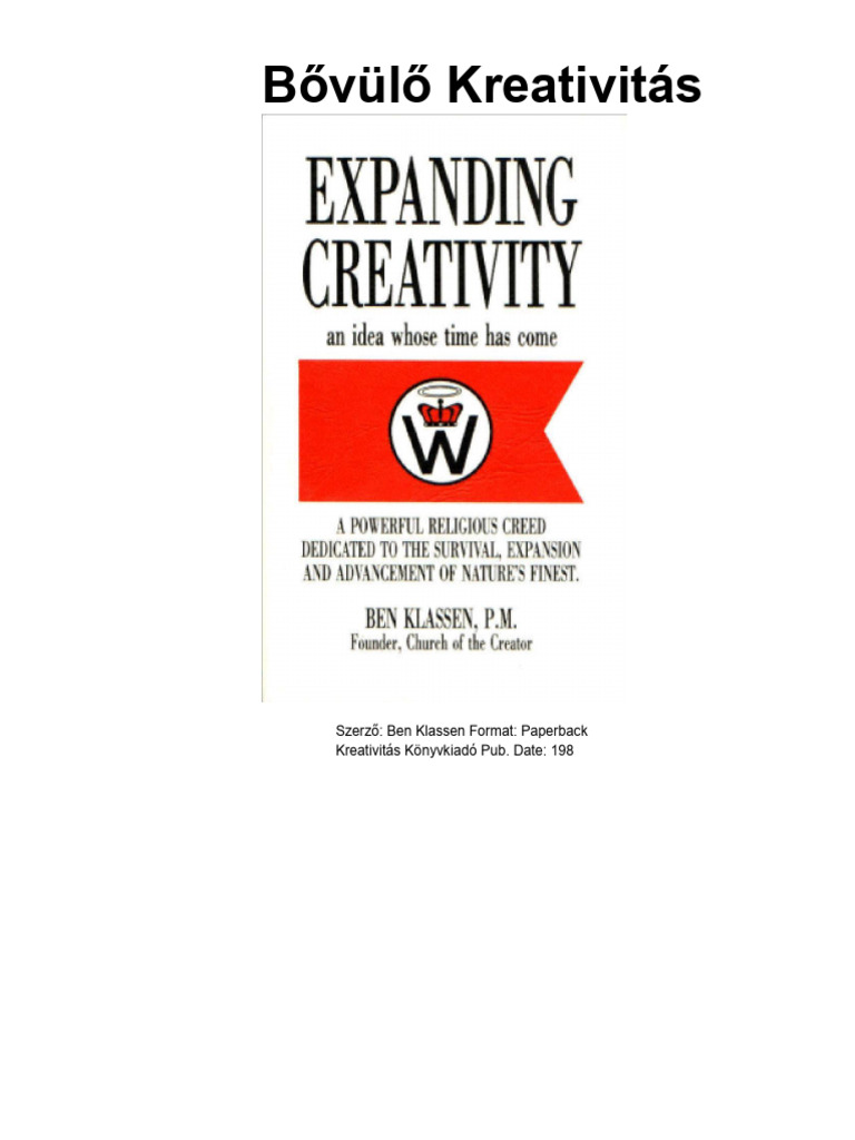 Expanding Creativity - Hungaryan | PDF