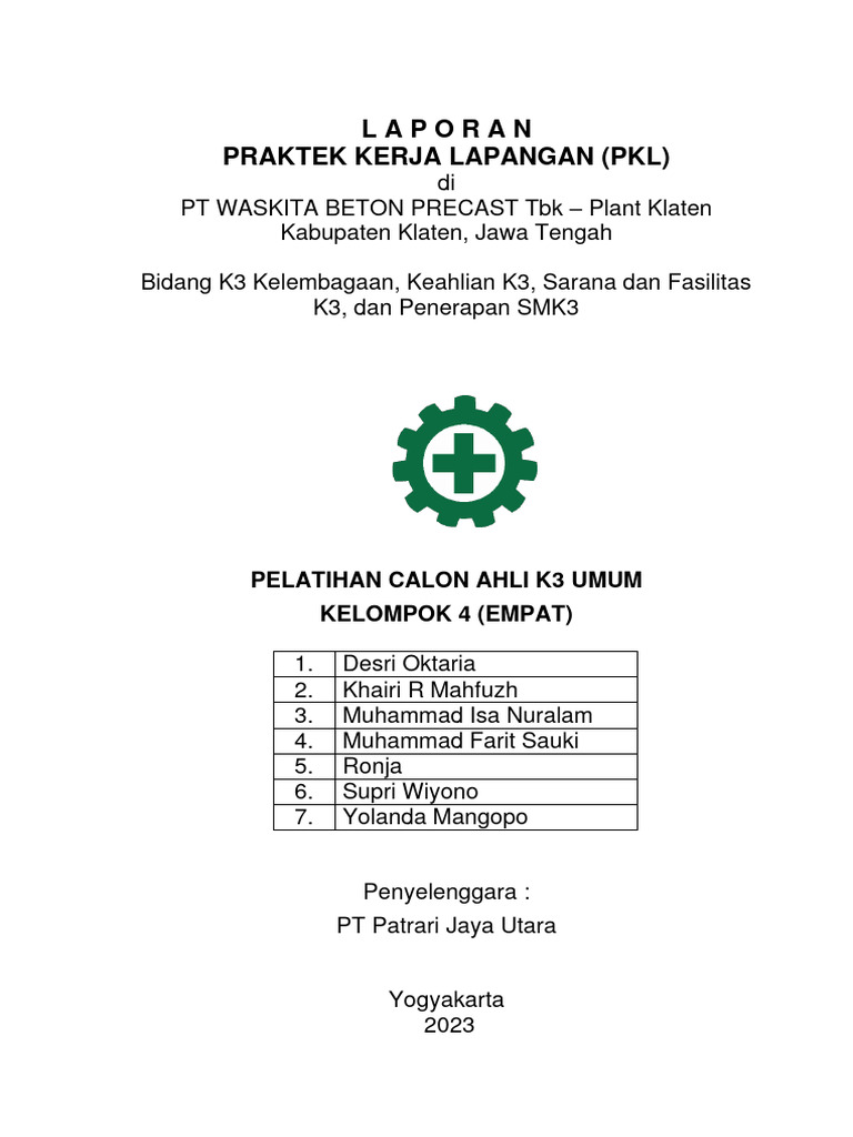 Laporan Kelompok 4 - Calon AK3U | PDF
