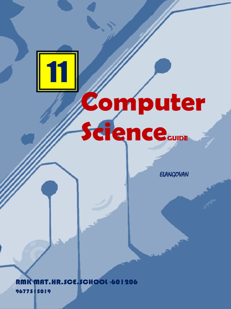 11 CS Guide 2022 2023 | PDF | Computer Data Storage | Printer (Computing)