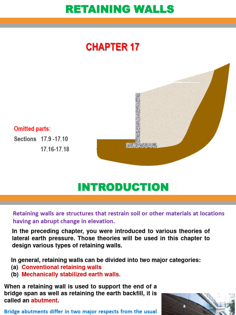 Retaining Wall Design Guide | PDF | Home & Garden | Technology ...