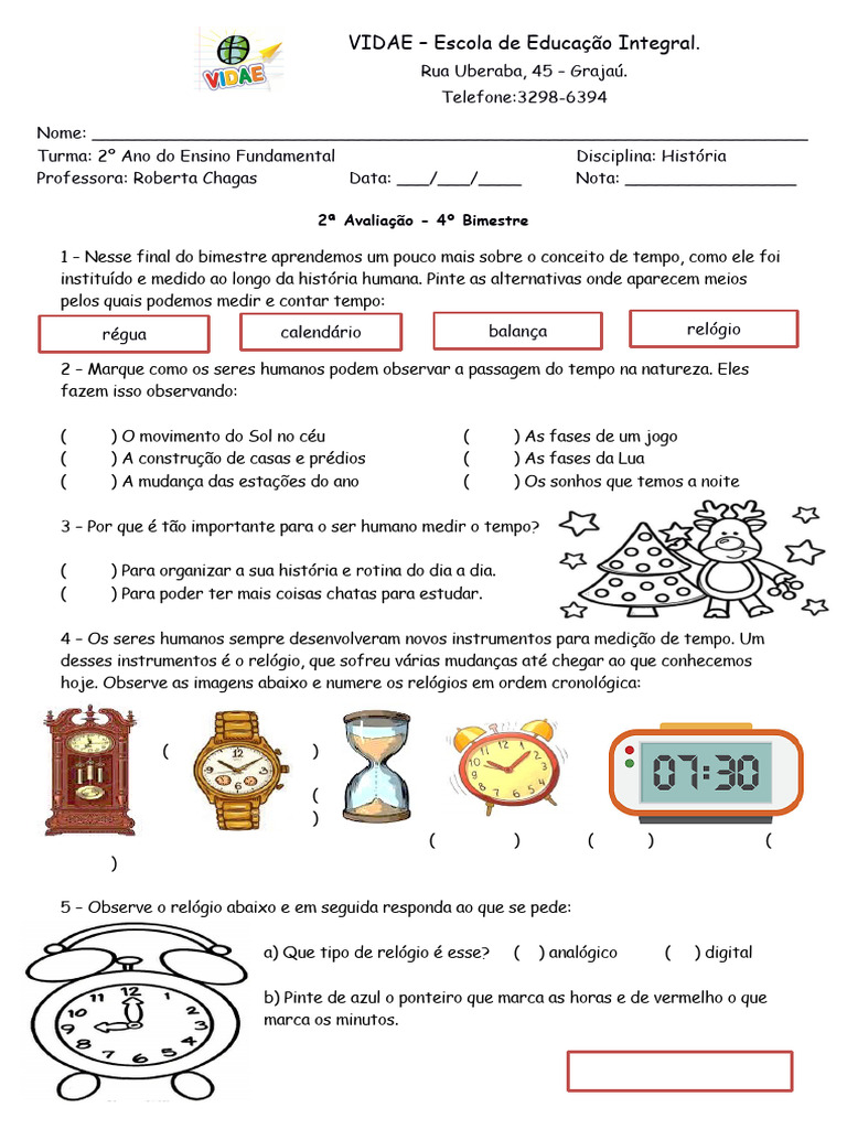 Hist - 2º Ano | PDF