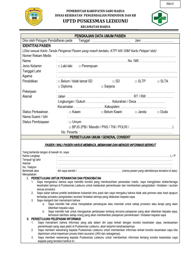 Rekam Medik Rawat Jalan | PDF